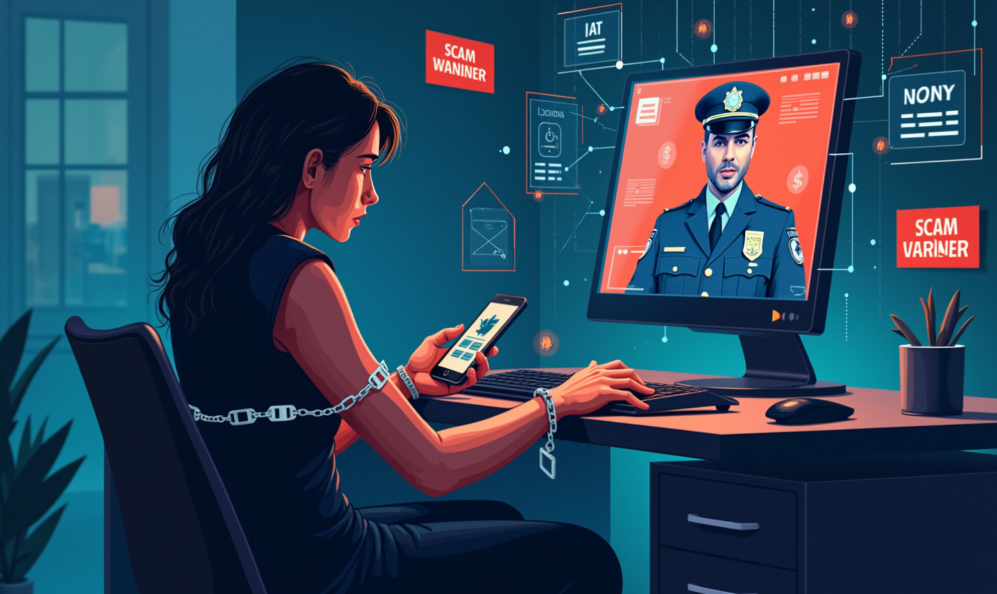 Female Professor Defrauded of Rs75 Lakh in Parcel Scam, Kept Under ...